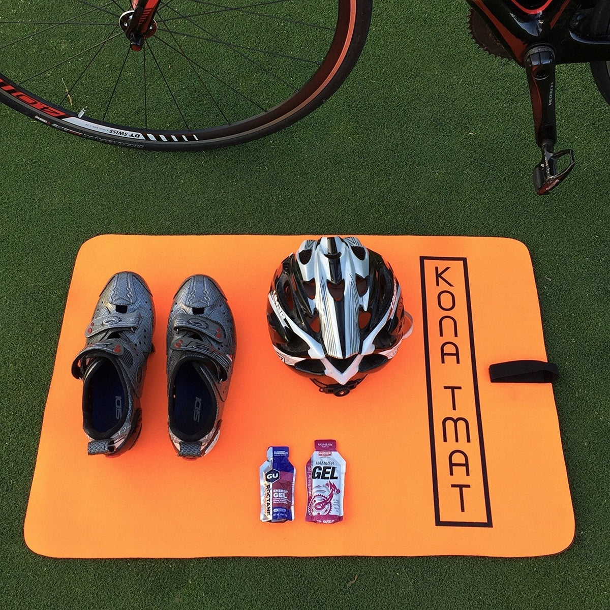 Kona T Mat - Triathlon Transition Mat, Neoprene – Kona Tri Apparel